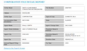 Illinois Secretary Of State Business Search (SOS Entity Search 2024)
